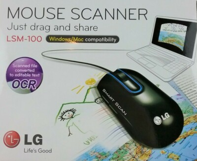 LG Electronics Smart Scan LSM-100 - Scanner Mouse / Personal Scanner ...