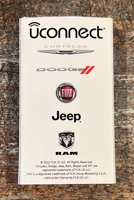 2024 North American MAP UCONNECT 8.4AN navigation system (RA4/VP4) JEEP ...