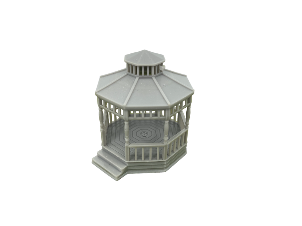 Gazebo - Bandstand - Pavilion - HO Scale 1:87 | eBay