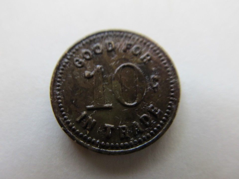 Antique/ Maverick Token L.P. Good For/10/Cents In Trade Token | eBay