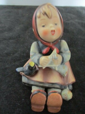 HUMMEL GERMANY 69 5 1/4" SIGNATURE & FULL BEE MARKS HAPPY PASTIME ...