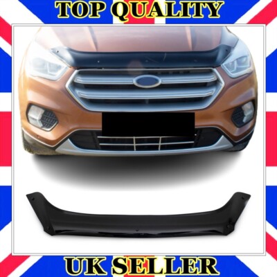 HOOD DEFLECTOR BONNET GUARD PROTECTOR For FORD KUGA 2017 TO 2022 | eBay UK