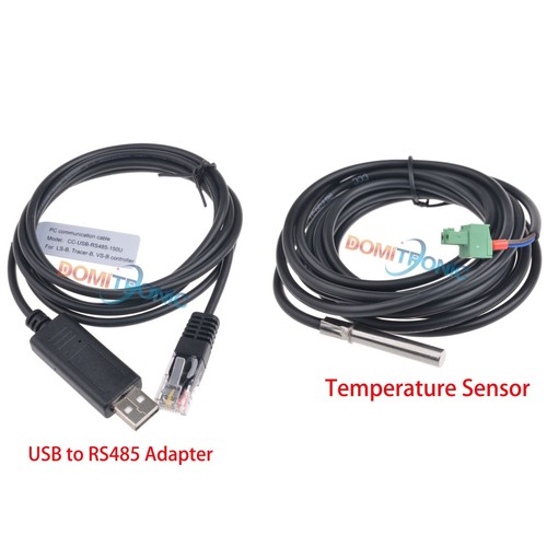 Temperature Sensor USB to RS485 Converter Adapter Use For Epever ...