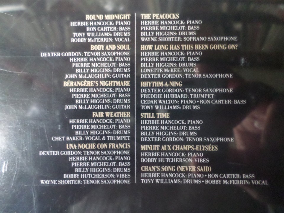Round Midnight. Film Soundtrack. 1986. Compact Disc. Made In Australia ...