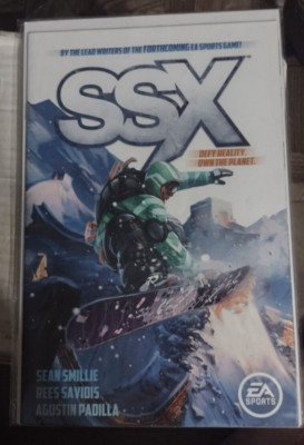 SSX # 4 2011 EA SPORTS SEAN SMILLIE DEFY REALITY OWN THE PLANET KEY ...