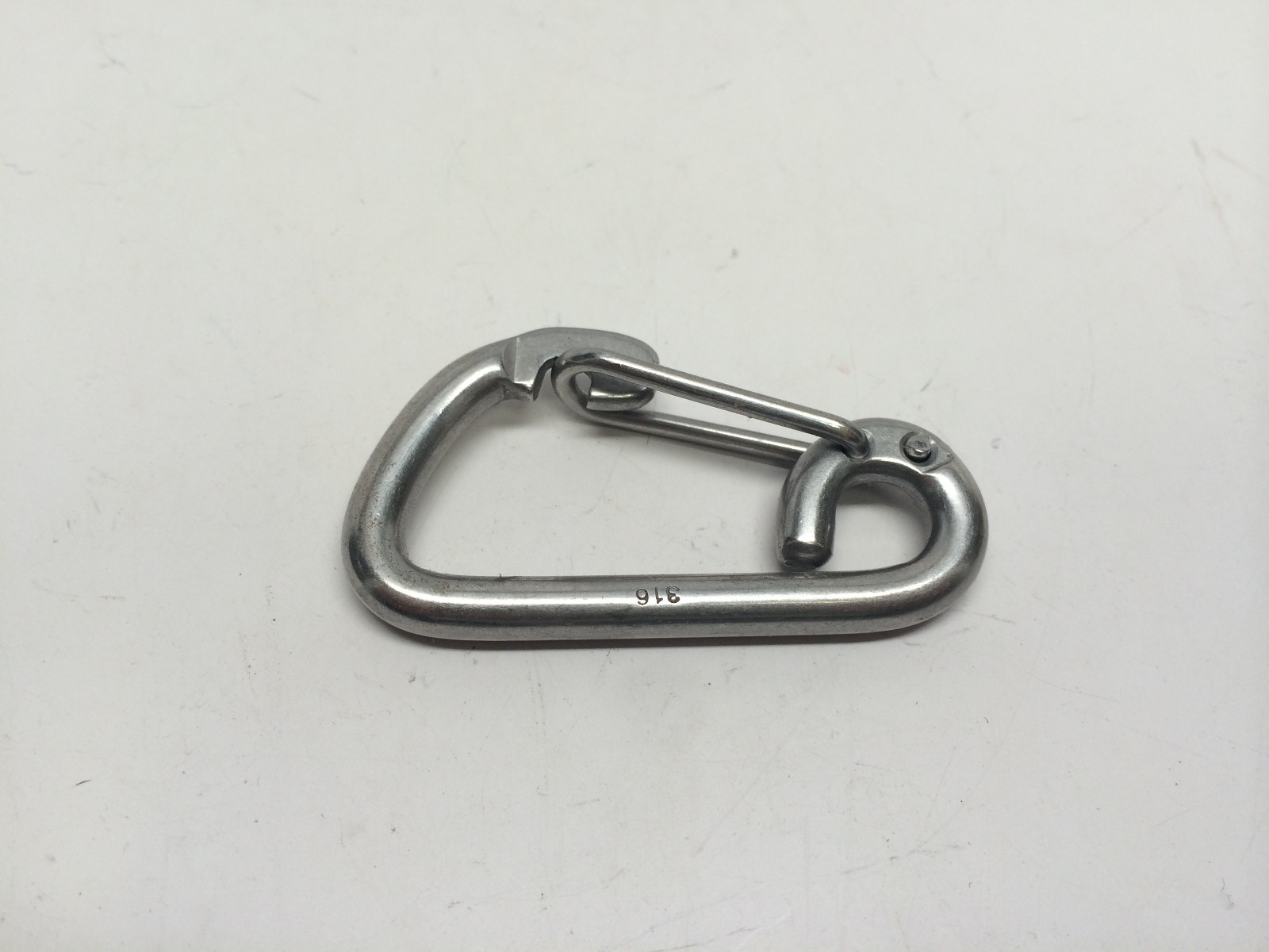 MARINE BOAT SS316 RIGGING SECURE SAFETY SPRING SNAP HOOK WITH EYE 2 1/2 ...
