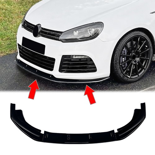 Front Bumper Spoiler Lip Body Kit For Volkswagen VW Golf 6 MK6 R 2010 ...