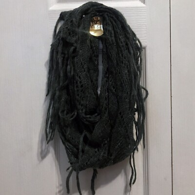 NWOT American Eagle Charcoal Knit Scarf | eBay