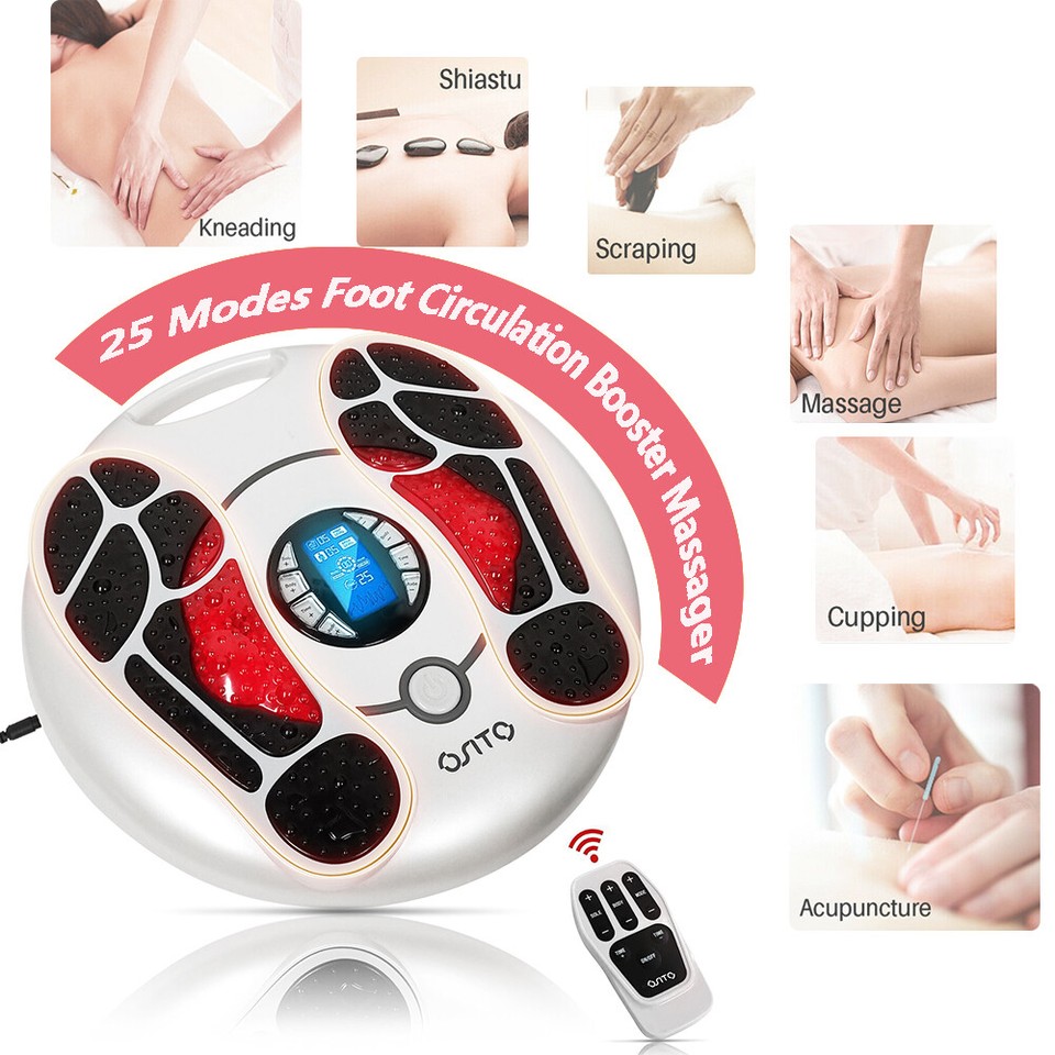 EMS Foot Circulation Massager Booster Machine Reduce Swelling for ...