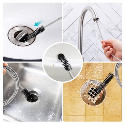 Flexible Drain Brush-extra Long Pipe Inner Nylon Cleaner Tool For ...