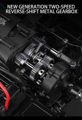 MJX H8P Ford Bronco Licensed RC Car 1/8 4WD Brushless FOC Crawler Off ...