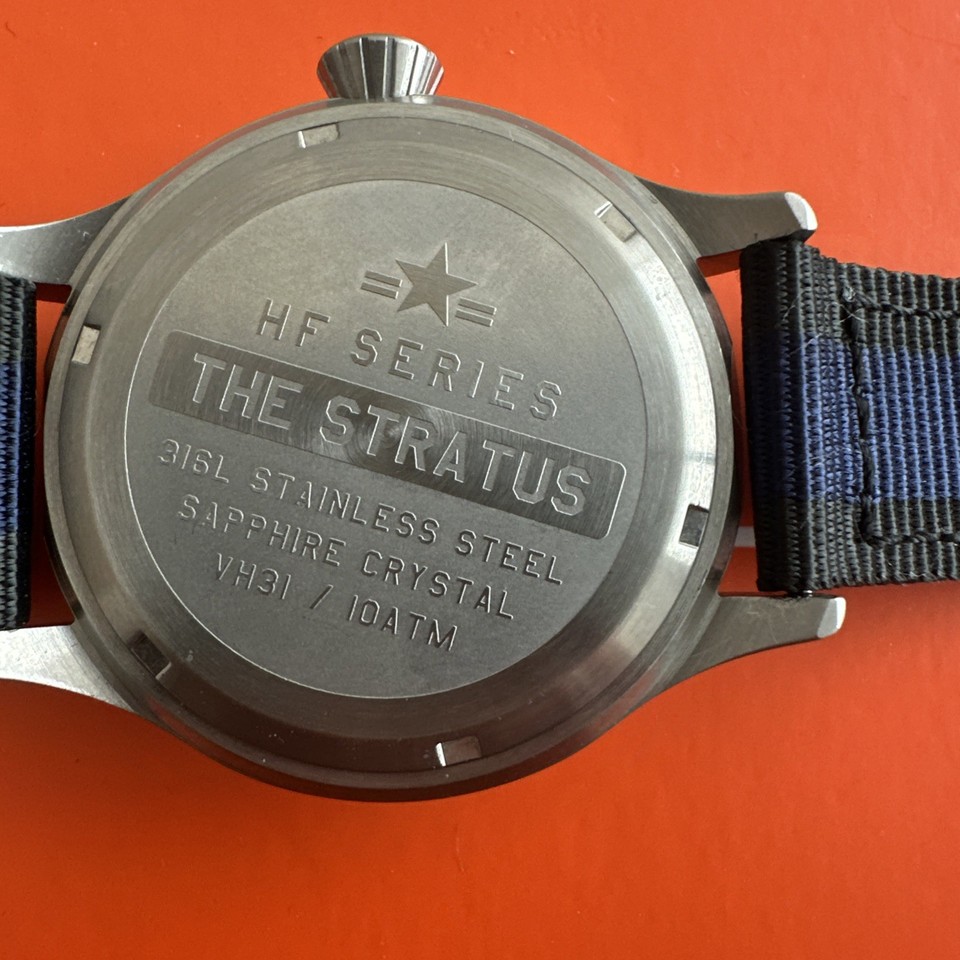 HEMEL STRATUS ELECTRONIC VK31 MECA-QUARTZ, CERAMIC BEZEL, SAPPHIRE ...