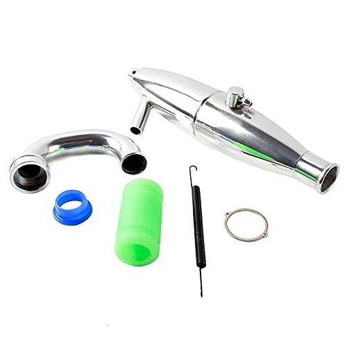 Shaluoman Exhaust Pipe SH 21 28 Level BQ003 Engine Tube for HSP White ...