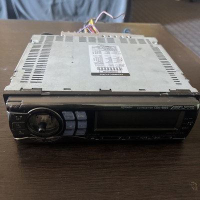 Alpine Car Radio MP3 AUX WMA AAC CD Receiver HD Bluetooth Ready CDA ...