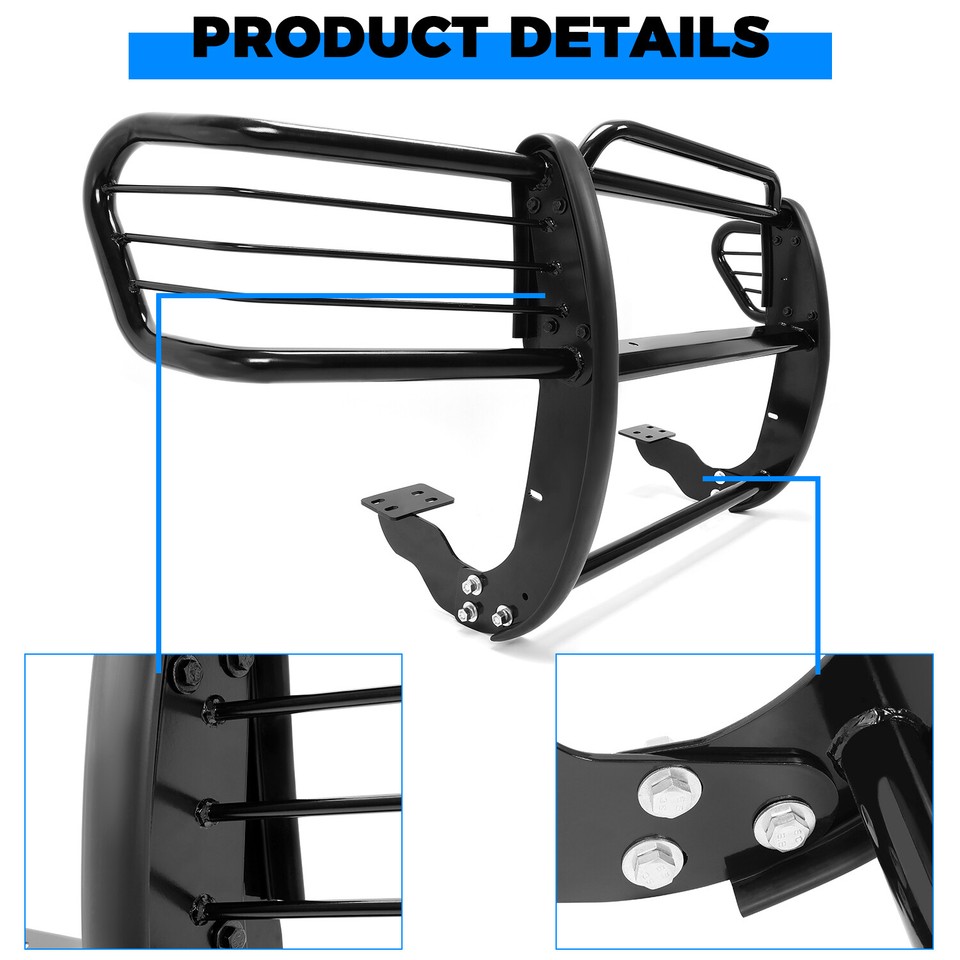 Brush Grille Guard Bumper Push Bar For Toyota Tacoma 2001-2004 | eBay