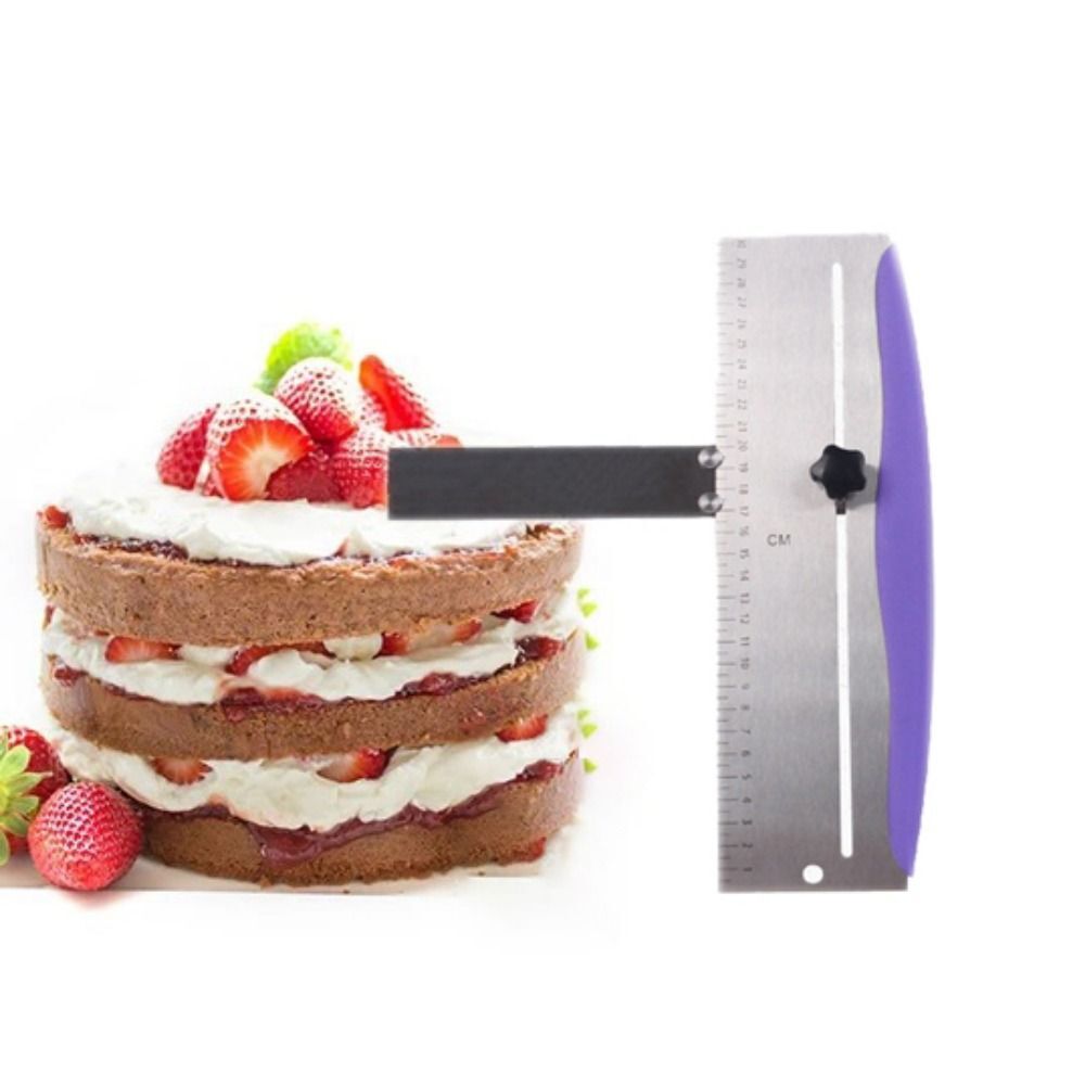 Adjustable Cake Scraper Baking Crisp Corners Cakes Comb Cake Edge ...