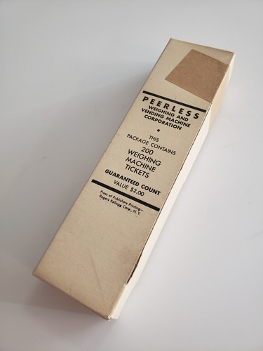 1945 Peerless Scales Movie Stars Red/Black vending box case of 204 NM ...