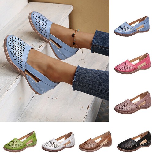 Women Orthopedic Sandals Comfy Closed Toe Mules Summer Sandals Wedges ...