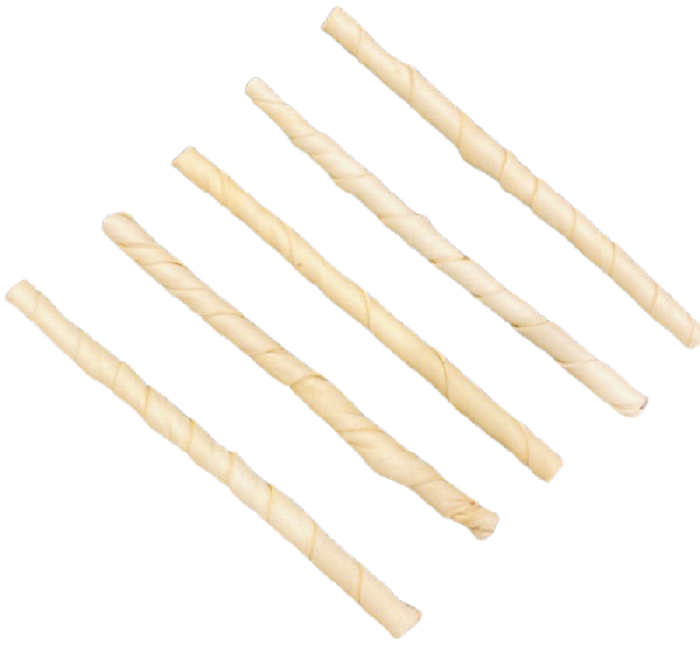 Natural Beef Rawhide LARGE STICKS 3/4"x10" Dog Dental Chew USA Bulk ...