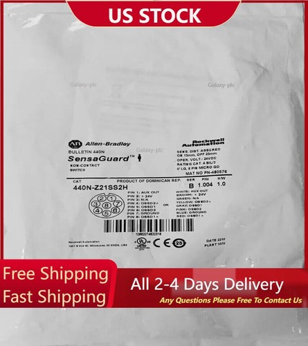 440NZ21SS2H Allen Bradley 440N-Z21SS2H SensaGuard Non Contact Switch ...
