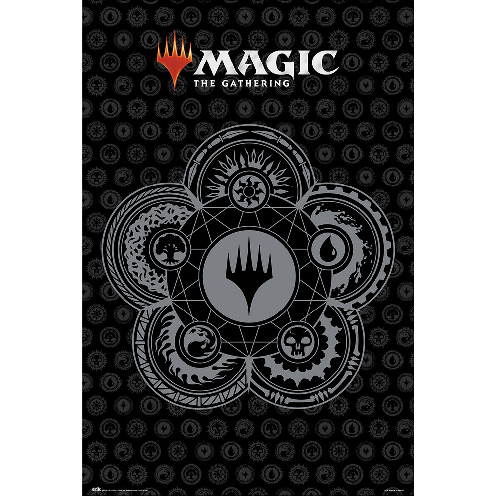 MAGIC THE GATHERING - SYMBOLS POSTER 24x36 - GAME 85413 | eBay