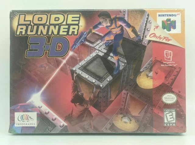 Lode Runner 3-D (Nintendo 64, 1998) for sale online | eBay