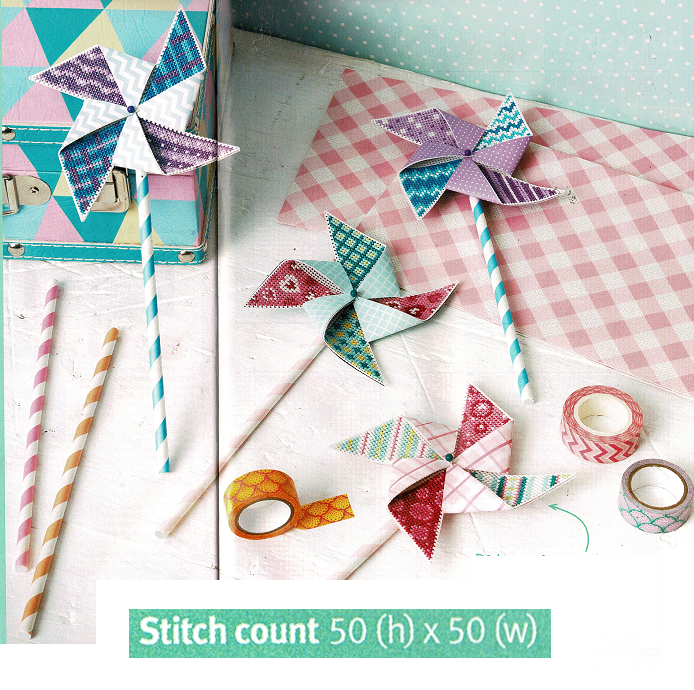 PINWHEELS CROSS STITCH PATTERN ONLY EK - RWP | eBay
