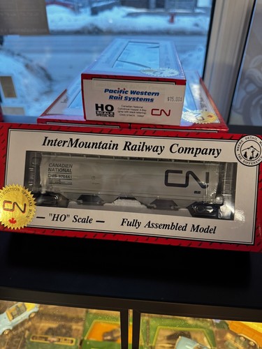 intermountain cylindrical hopper ho Scale CN Rail | eBay