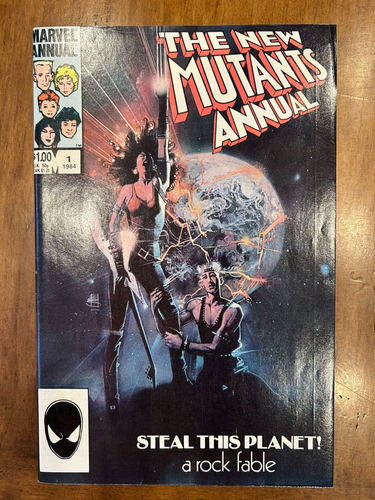 Marvel Comics New Mutants Annual #1 (1984) 1st Lila Cheney High Quality ...