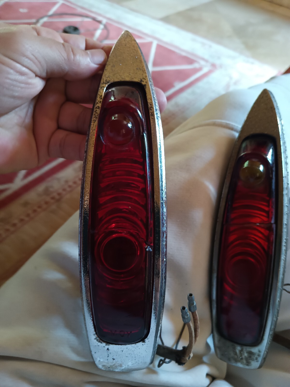 1941 Studebaker Tail Lights (Original)