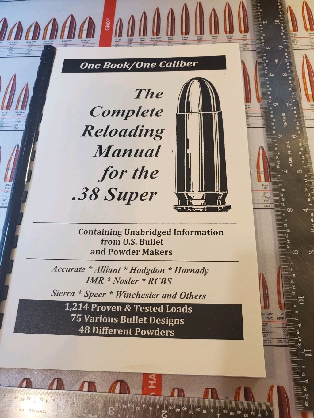 THE COMPLETE RELOADING MANUAL FOR THE .38 SUPER, LOAD BOOKS USA (NEW ...