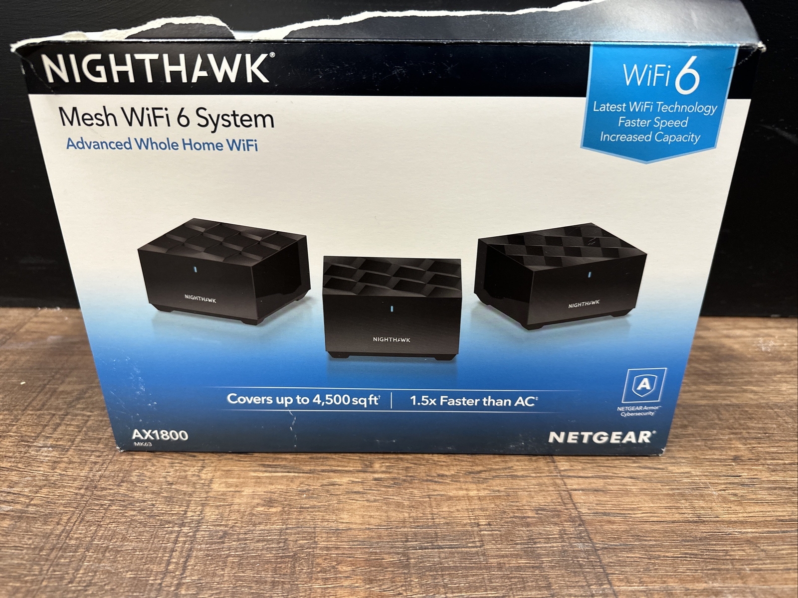 NETGEAR Nighthawk AX1800 1.8Gbps Whole Home Mesh Wi-Fi System MK63 ...