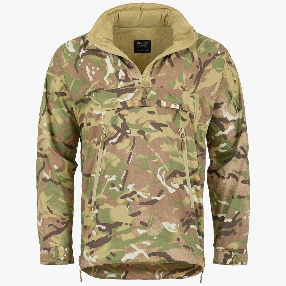 Highlander Halo Smock Jacket Men's Fleece Lined Thermal Buffalo Style ...