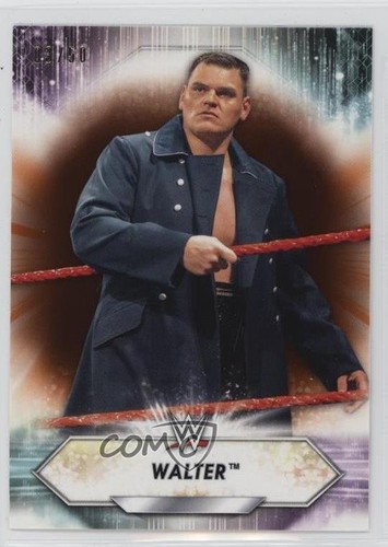 2021 Topps WWE Orange /50 Walter #191 | eBay