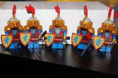 LEGO Lion Knights Castle Kings guard Pack Of 5 | eBay