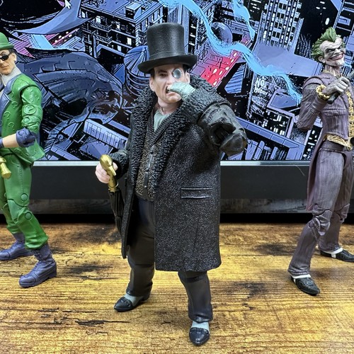 McFarlane DC Multiverse Arkham City 7" Action Figure Lot - Penguin ...