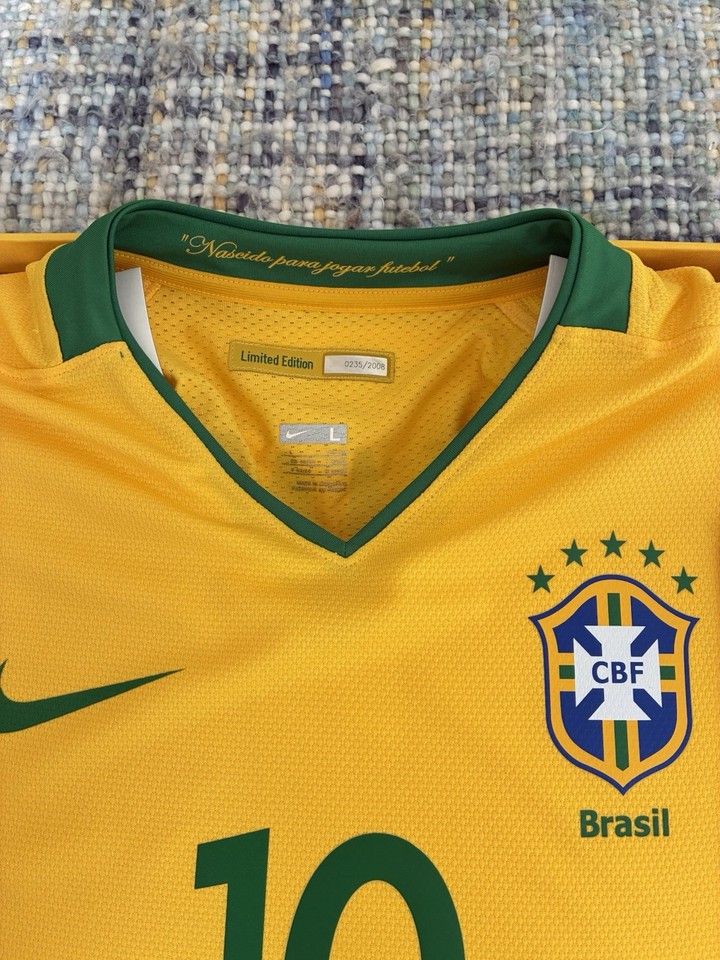 Brazil Limited Edition 2008 Football Nike Jersey | eBay