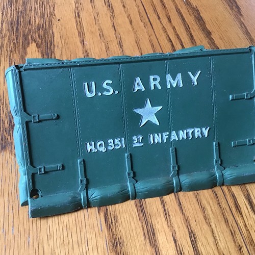 Vintaged MPC military army playset HQ #351 Infantry tent canopy | eBay