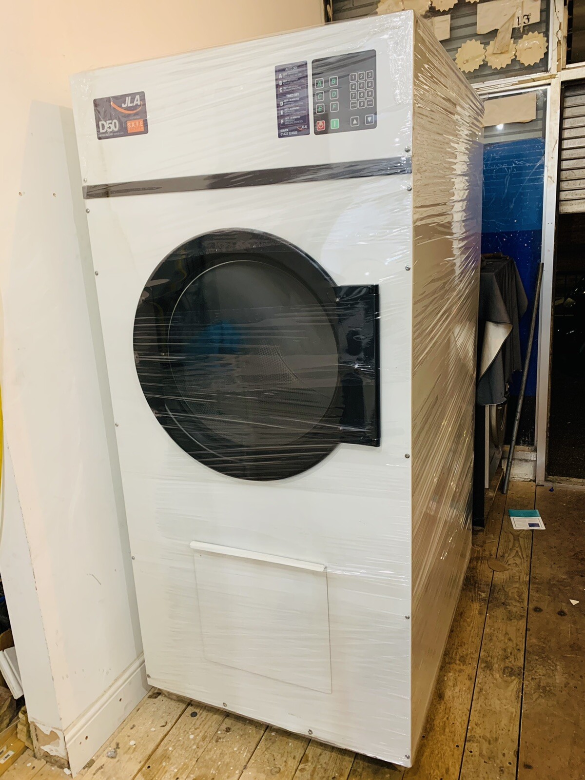 ADC D50 23kg Commercial Industrial Gas Laundry Dryer Ipso Miele Coin ...