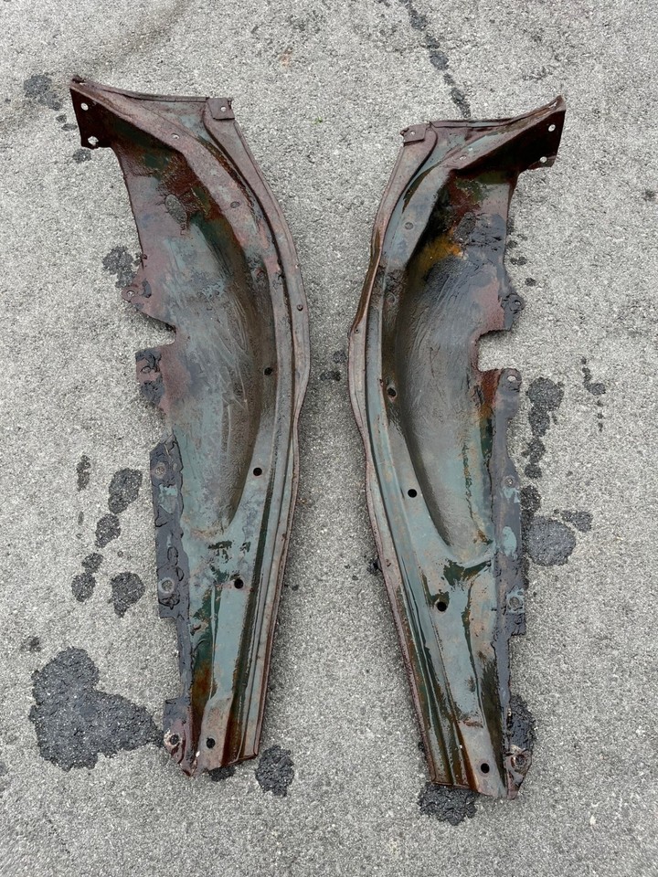 1933 1934 Ford Inner Fender Panels Original Coupe Roadster Model 40 ...