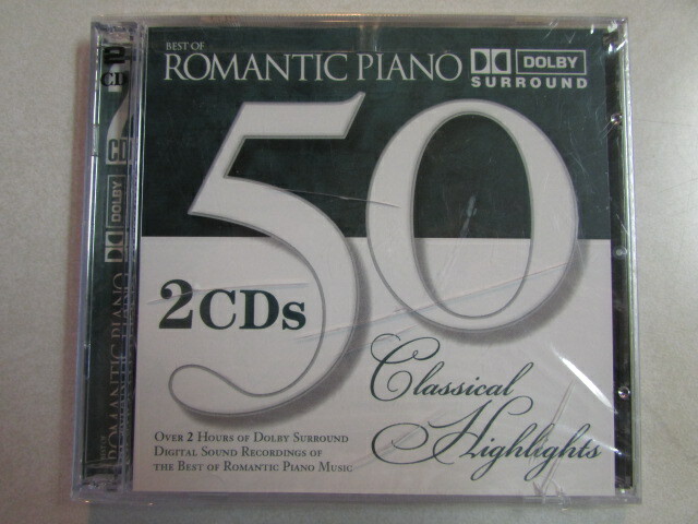 BEST OF ROMANTIC PIANO 50 CLASSICAL HIGHLIGHTS 2CD's DANCE ETUDE ...