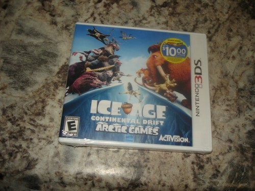 Ice Age: Continental Drift - Arctic Games (Nintendo 3DS, 2012) SEALED ...