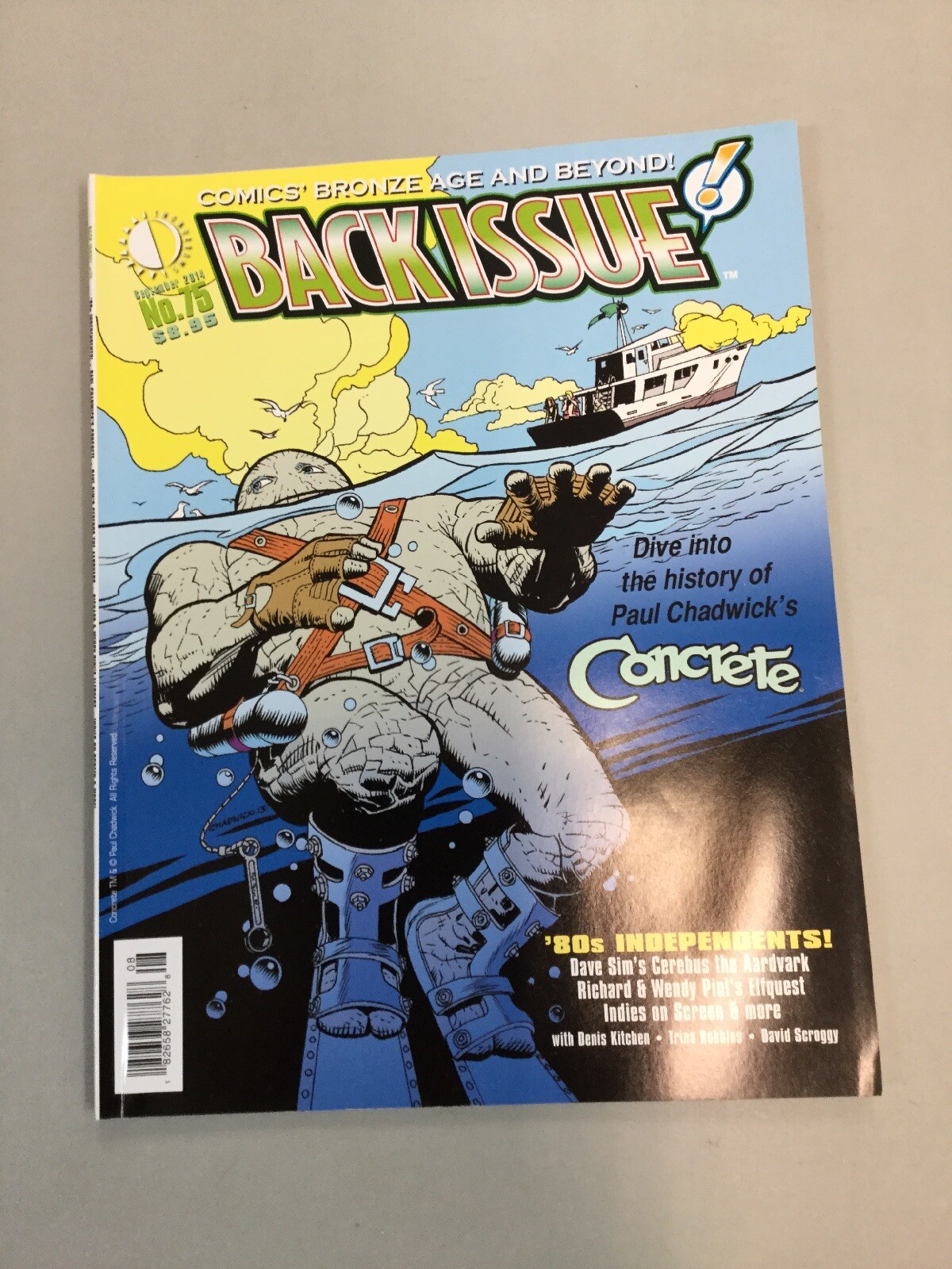 Back Issue! Comics Magazine 75 Twomorrows Concrete | eBay