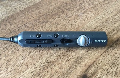 Sony Mini Disc RM-MZ4R Minidisc Walkman In-line Remote Control WORKING ...