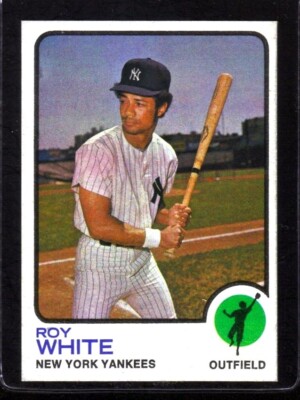 1973 Topps #25 Roy White NEW YORK YANKEES ~ NM/MT | eBay