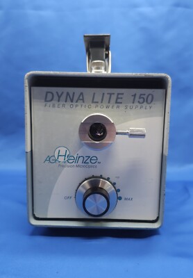 A.G. HEINZE DL-150 150W DYNA LITE FIBER OPTIC LIGHT SUPPLY ILLUMINATOR ...