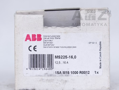 ABB MS225-16,0 12,5-16A 1SAM151000R0012 ! NEW ! | eBay