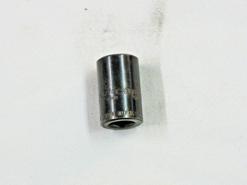 Matco Tools 3/8" AP126 1/4" Dr. Black Oxide Non Impact Shallow 6 Pt ...