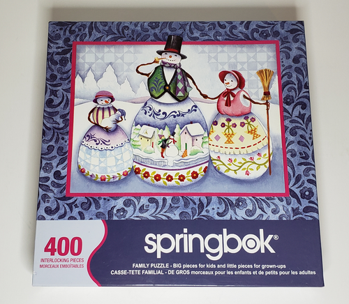 SPRINGBOK 1JIG70501 Season's Greetings Jim Shore Christmas puzzle ...