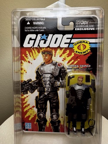 G.I. Joe Collectors Club exclusive FSS 1-13 COBRA SNIPER Code Name ...